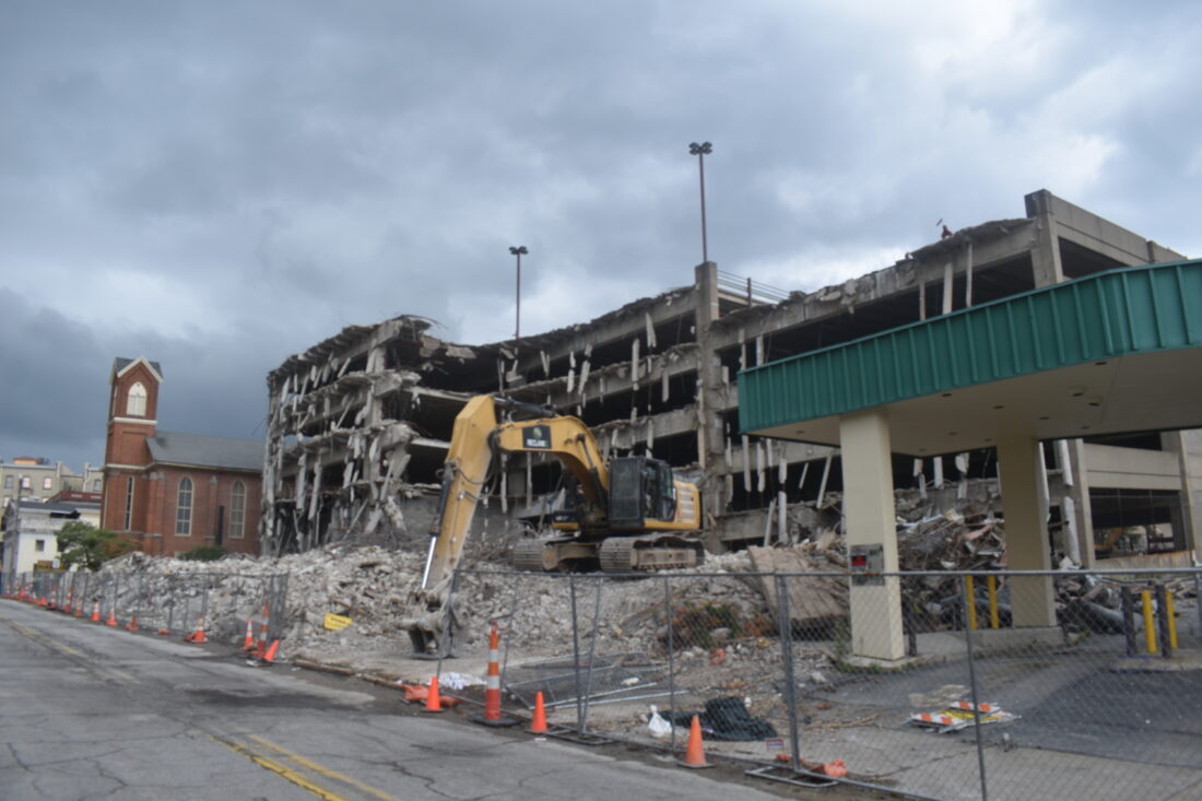 Demolition Begins on OVMC’s Largest Tower | News, Sports, Jobs - The ...